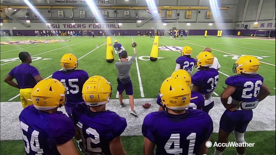 LSU football using body recovery zones to stay cool | wtol.com