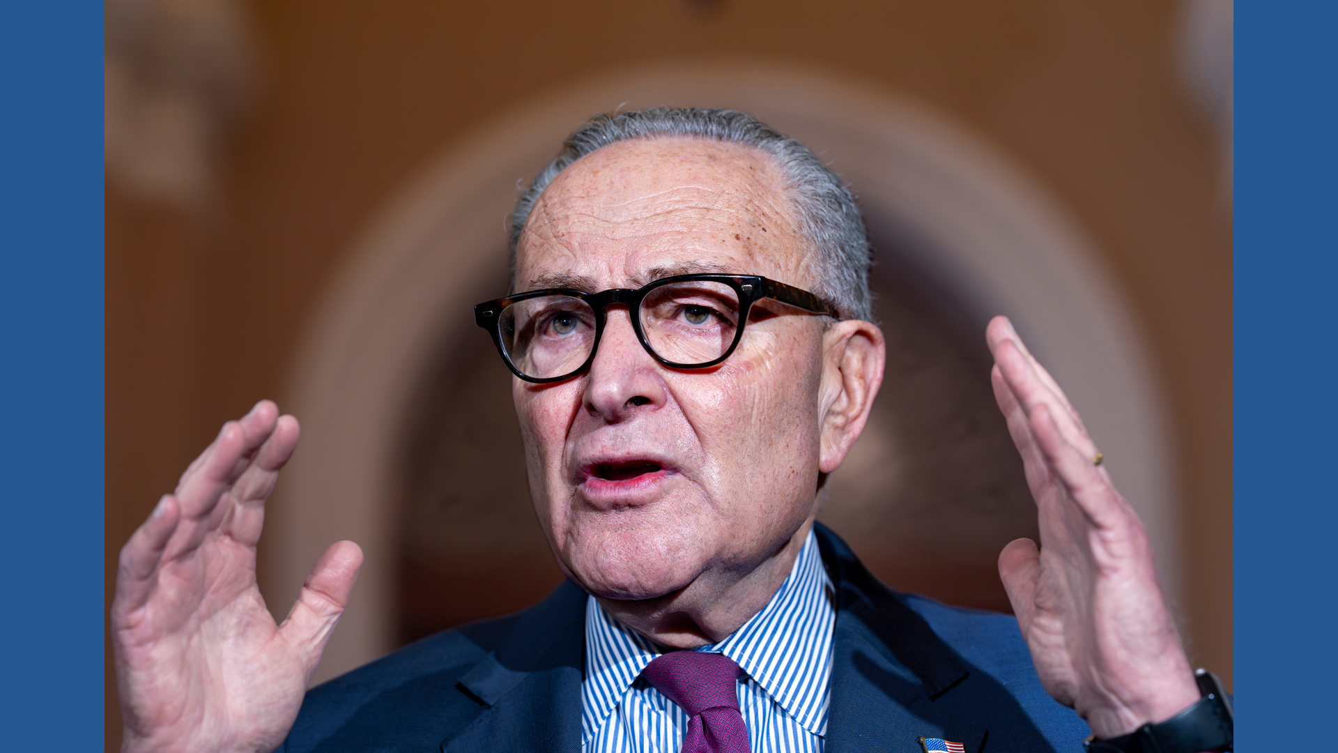 GOP turns Schumer print quotes into AI-generated video of him saying ...