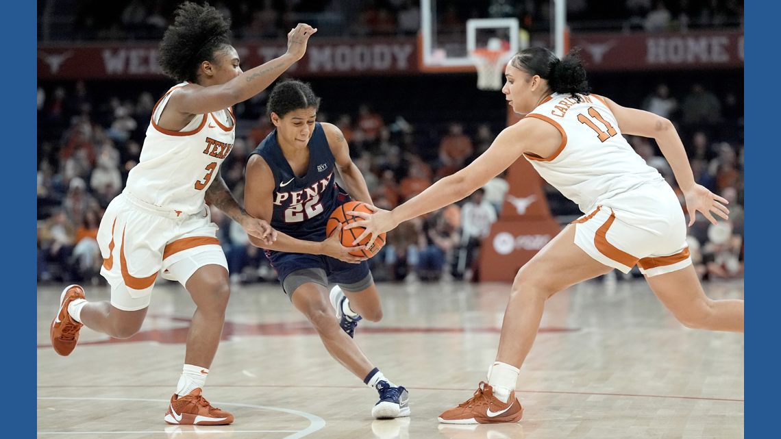 Booker's 17 points, 10 rebounds pace No. 4 Texas to an 81-63 win against Pennsylvania | wtol.com