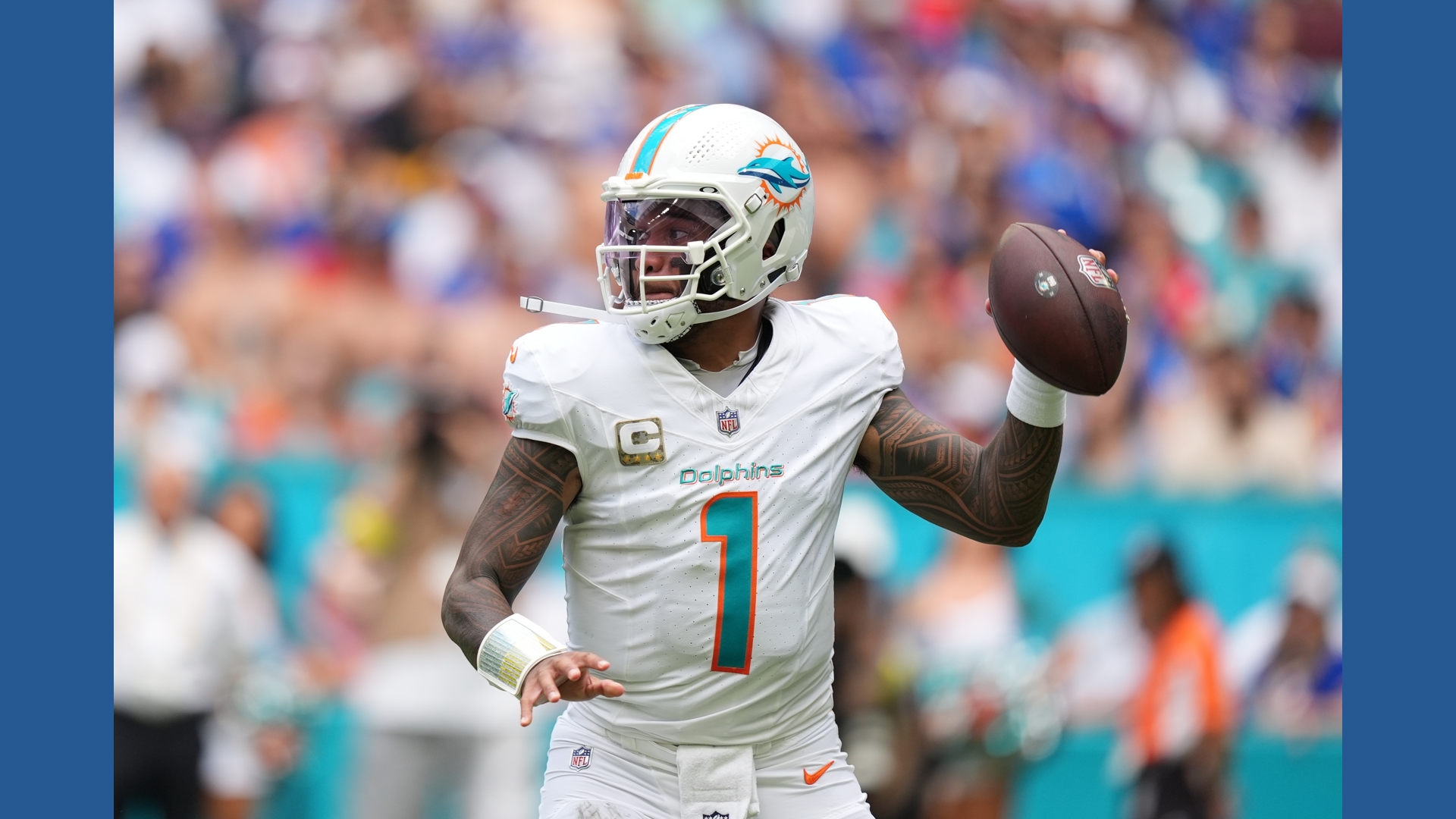 Dolphins end seven-game losing streak against Bills with 30-13 win | wtol.com