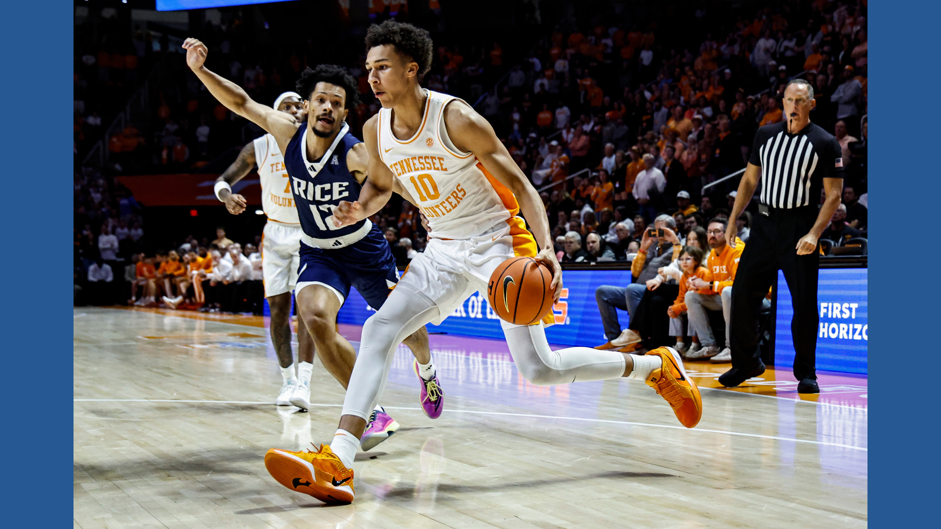 No. 20 Tennessee beats Rice 91-66, but Estrella injured | wtol.com