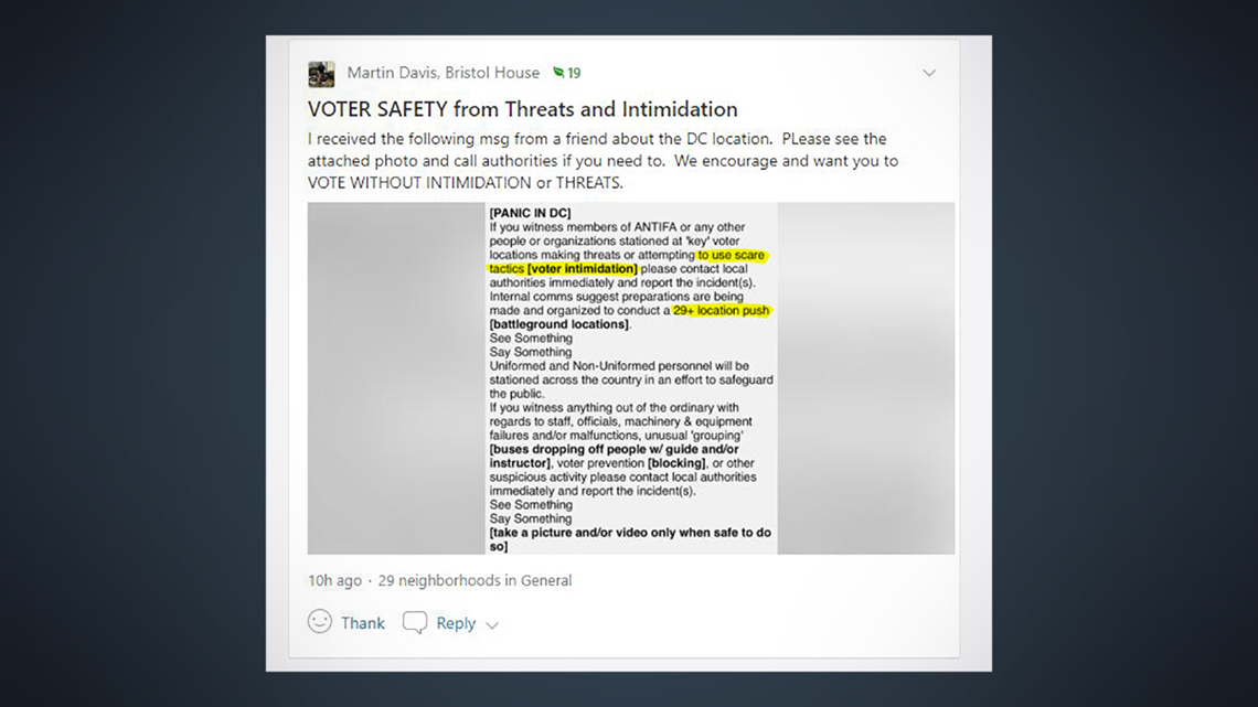 VERIFY: Yes, voter intimidation is real. Here's what you can do. | wtol.com