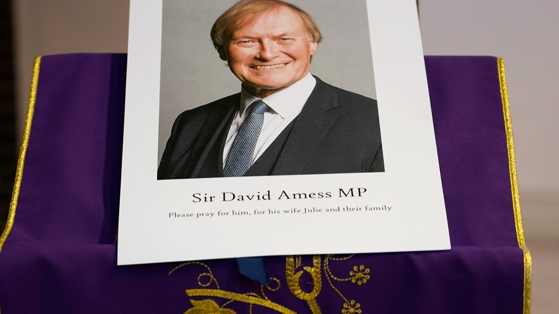 UK lawmaker David Amess dies after attack at constituent meeting | wtol.com