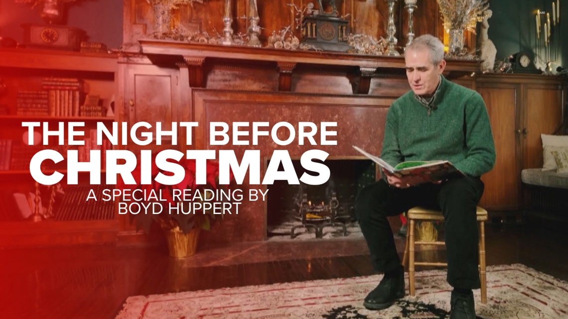'The Night Before Christmas' read by Boyd Huppert | wtol.com