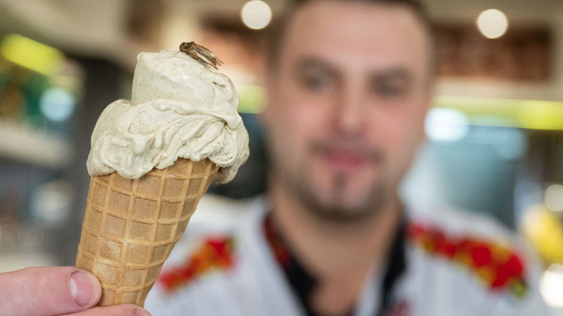 Ice cream shop in Germany offering cricket-flavored scoops | wtol.com