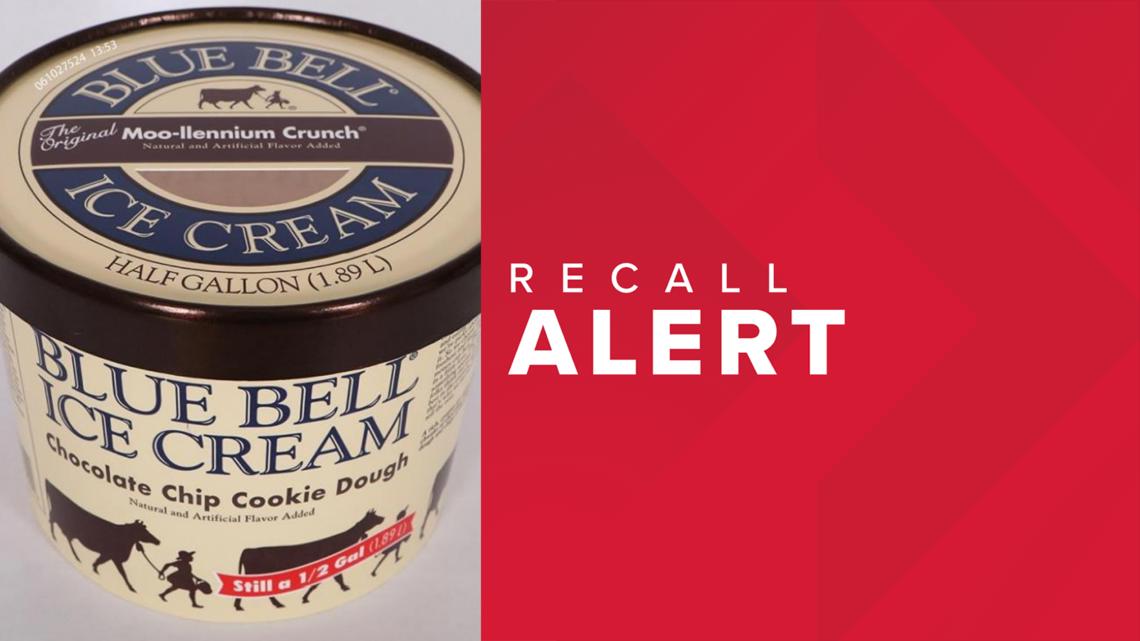 Blue Bell Creameries recalls tubs of ice cream due to packaging error ...