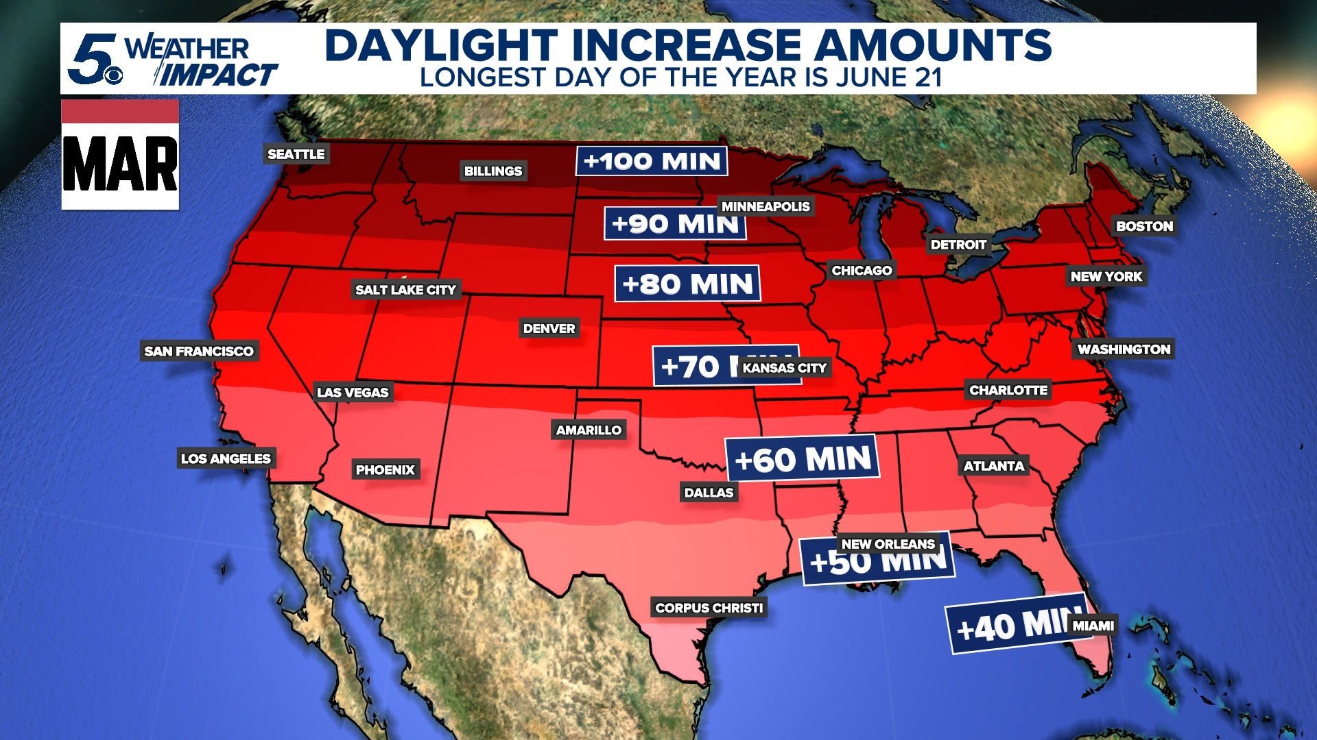 Daylight Saving Time: Here's what time the sun will set after we spring ...