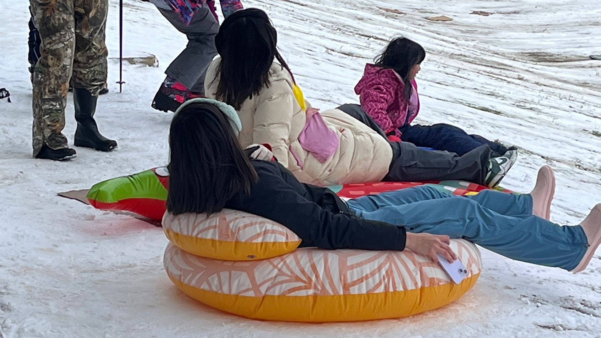 Houston snow: What residents used for sleds when hills were blanketed ...
