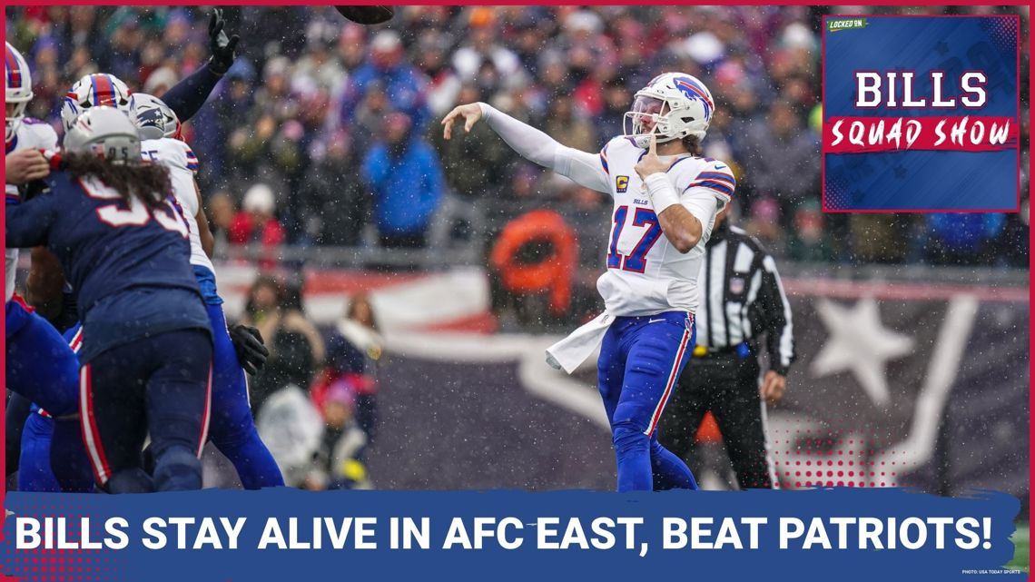 BILLS SQUAD SHOW: Josh Allen & James Cook Lead THRILLING 2nd Half ...