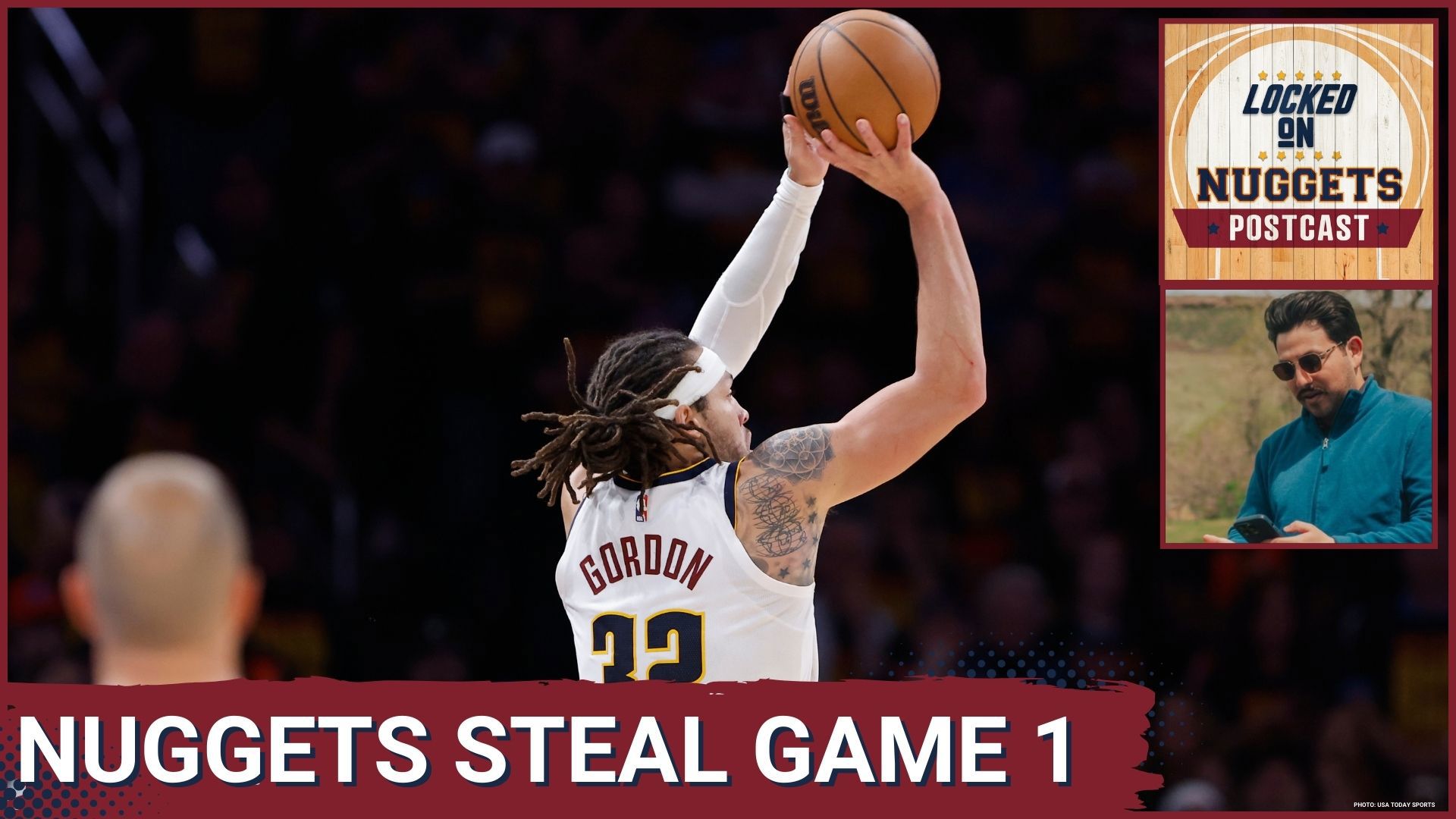 Nuggets POSTCAST: AARON GORDON AGAIN! Nuggets STEAL Game 1 vs. Thunder ...