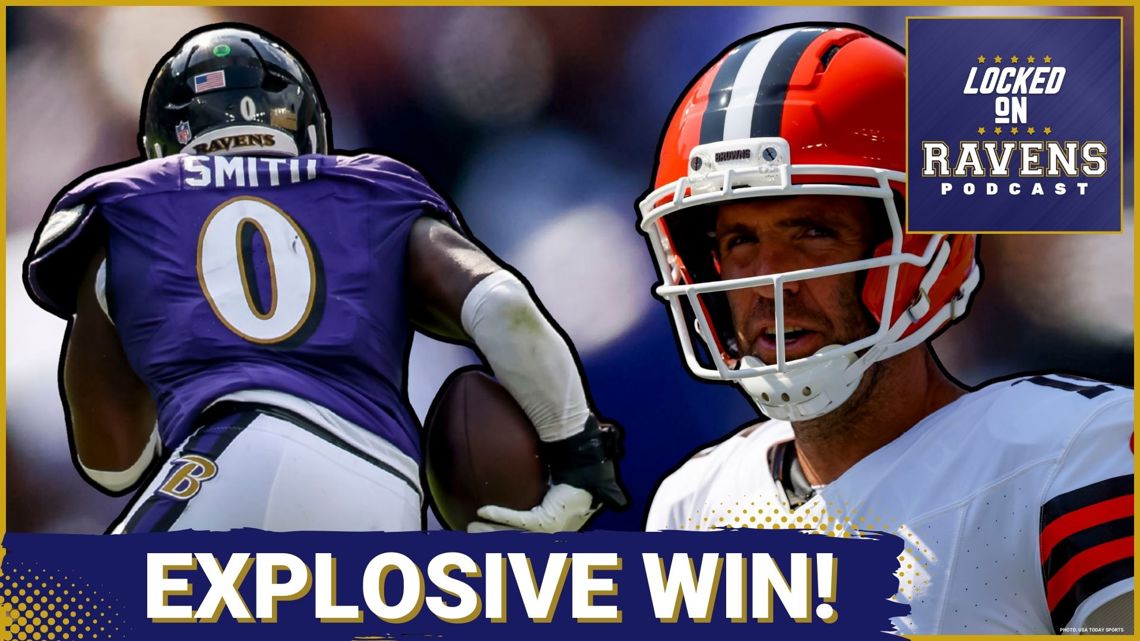 Roquan Smith SILENCES HATERS, Baltimore Ravens WRs EXPLODE in BIG Week 2 win vs Browns | wtol.com
