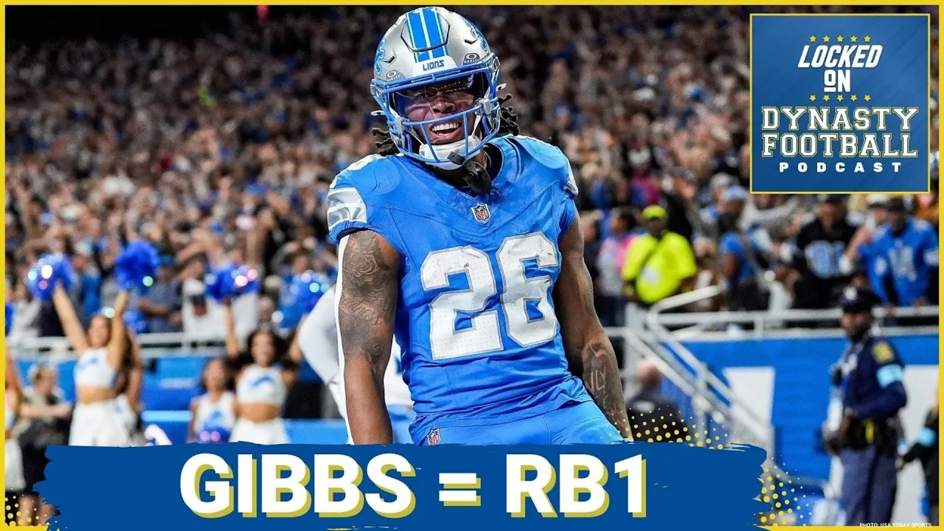 Lions RB Jahmyr Gibbs = Dynasty RB1 | wtol.com