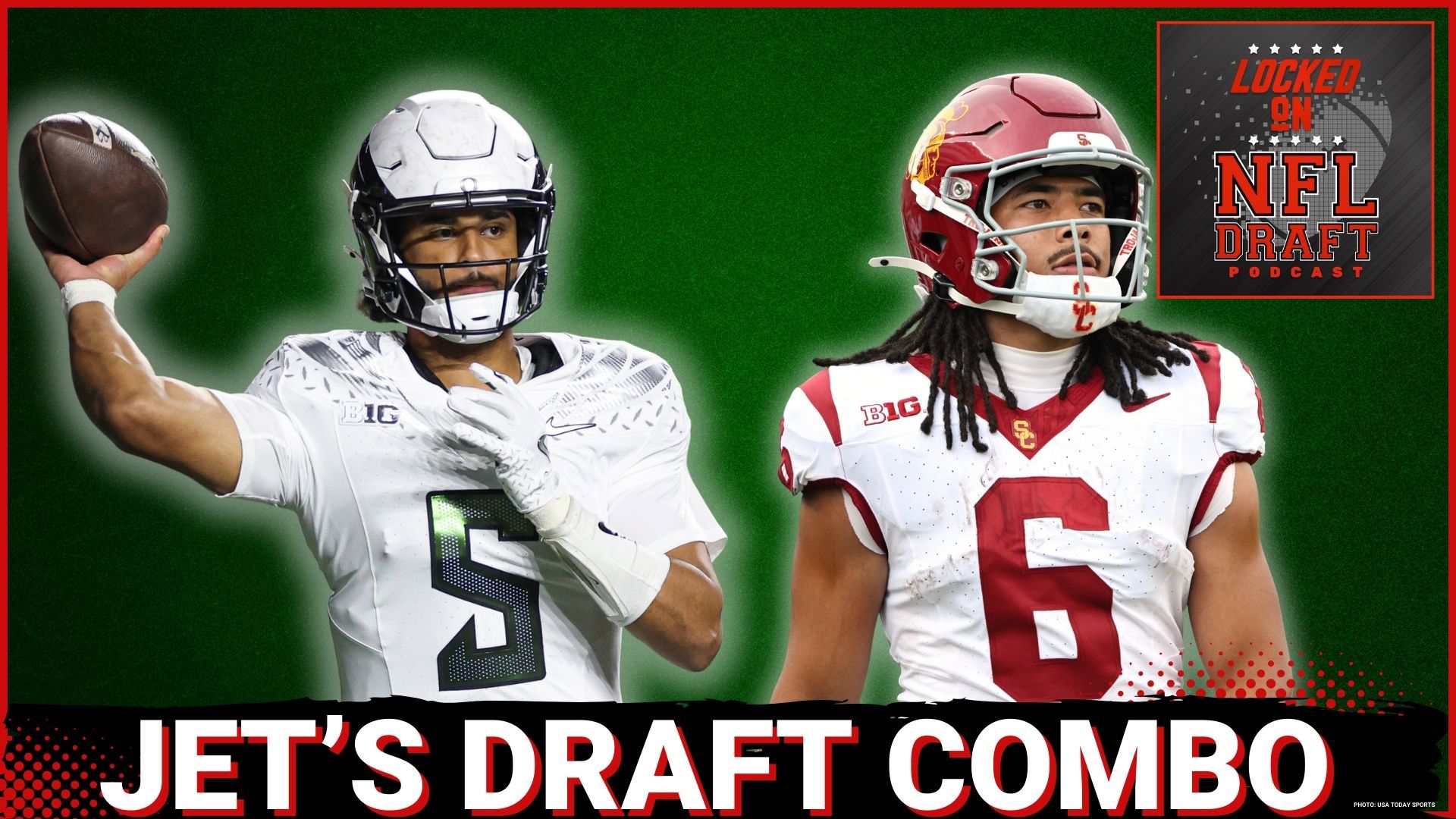 NFL Mock Draft: Jets Draft Dante Moore & Makai Lemon, REVAMPING Their ...