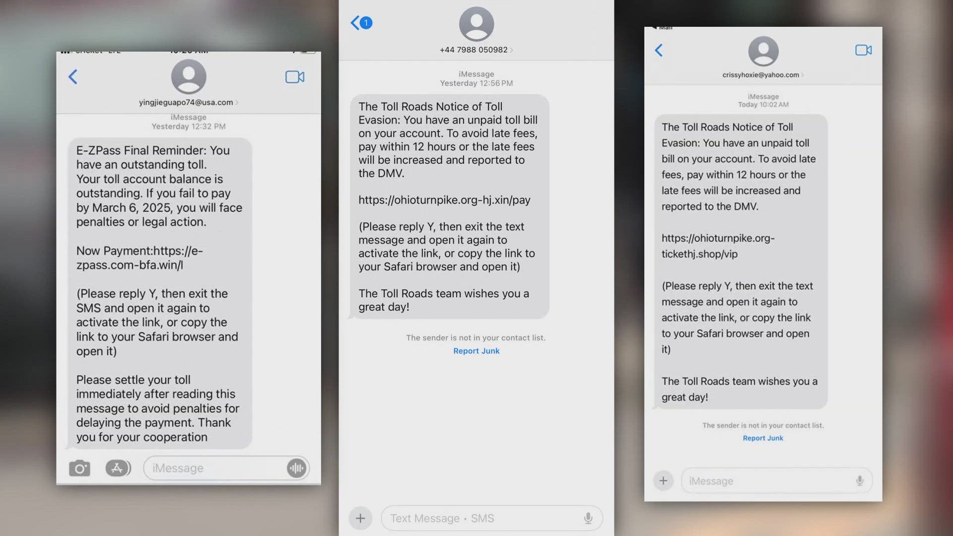 Ohio Turnpike toll text: BBB warns of phishing scam | wtol.com