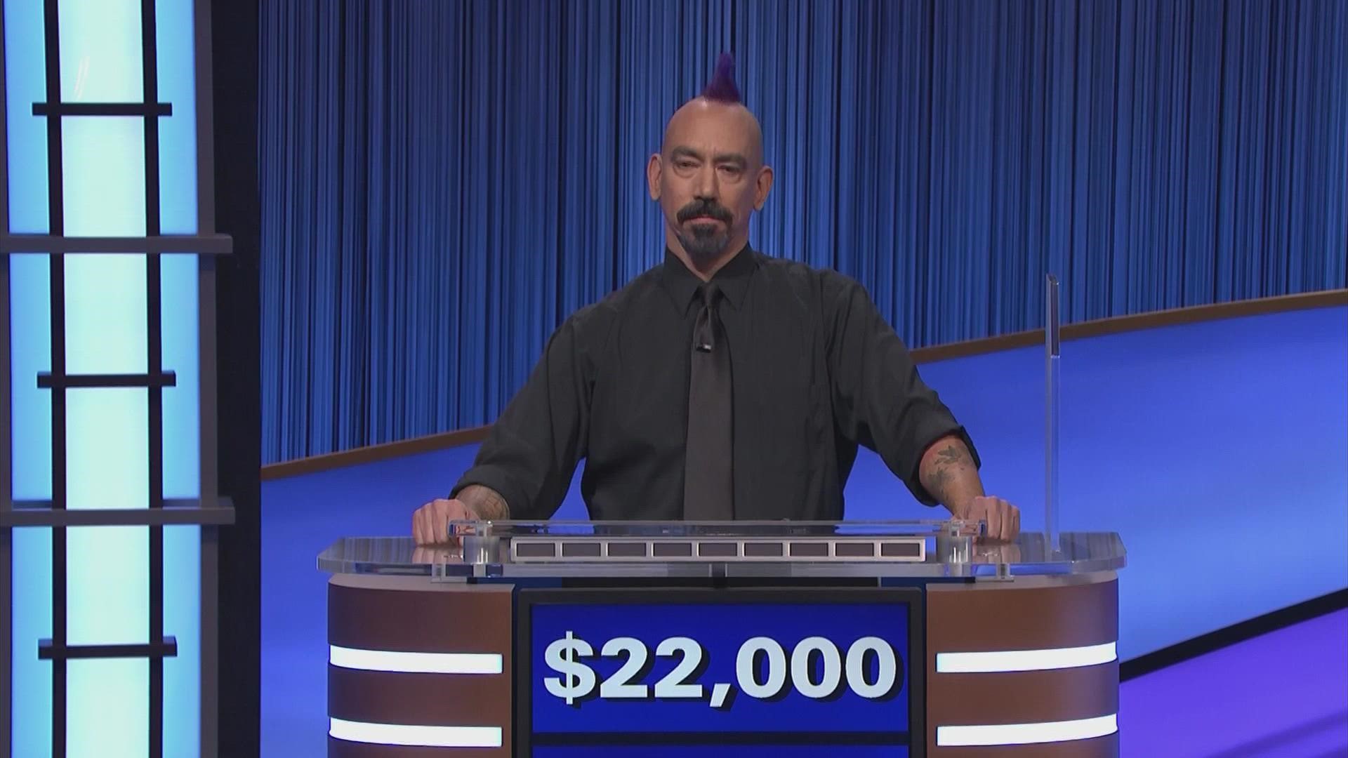 Dave Rapp longest-running ‘Jeopardy!’ champ with a mohawk | wtol.com
