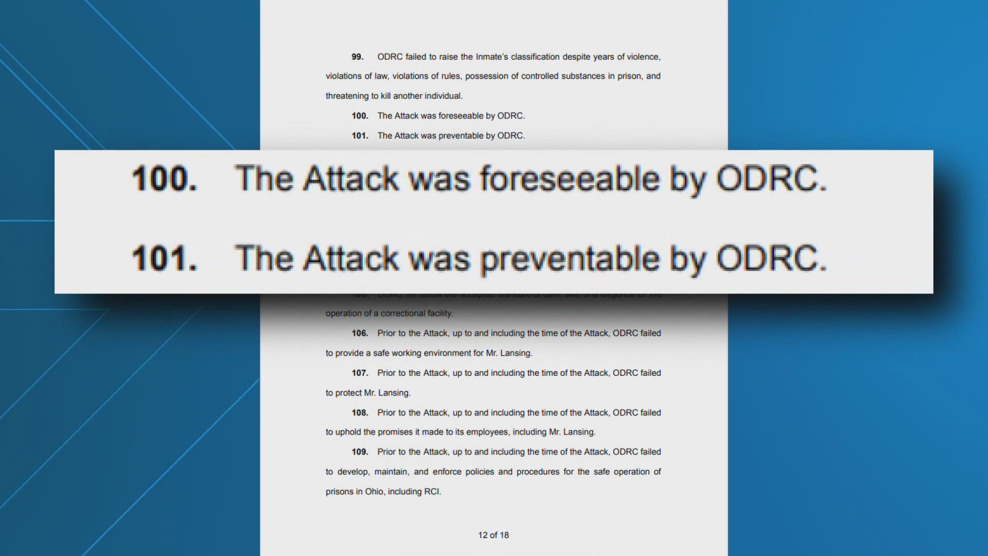 Family of Andrew Lansing files lawsuit against ODRC after fatal 2024 ...