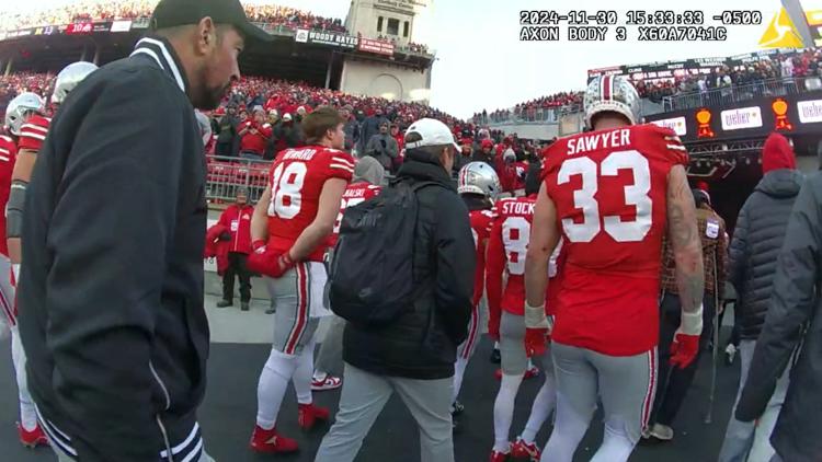 Ohio State-Michigan fight: Police bodycam video released | wtol.com