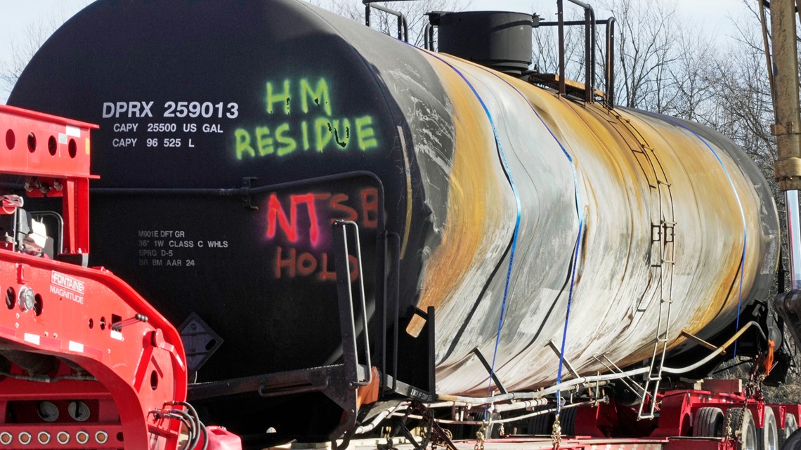 EPA orders pause on shipping train derailment waste | wtol.com