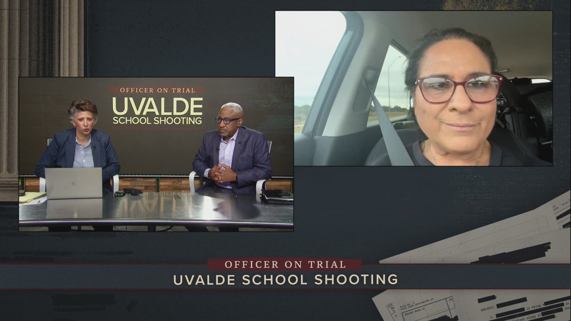 Surprise crime scene photo shown to jury | Uvalde Trial Reaction | wtol.com