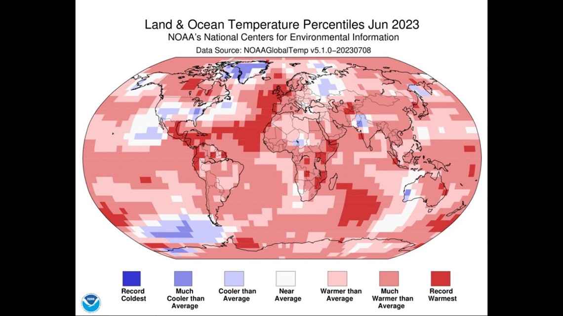 Global sea water surface is warming to all-time high | wtol.com