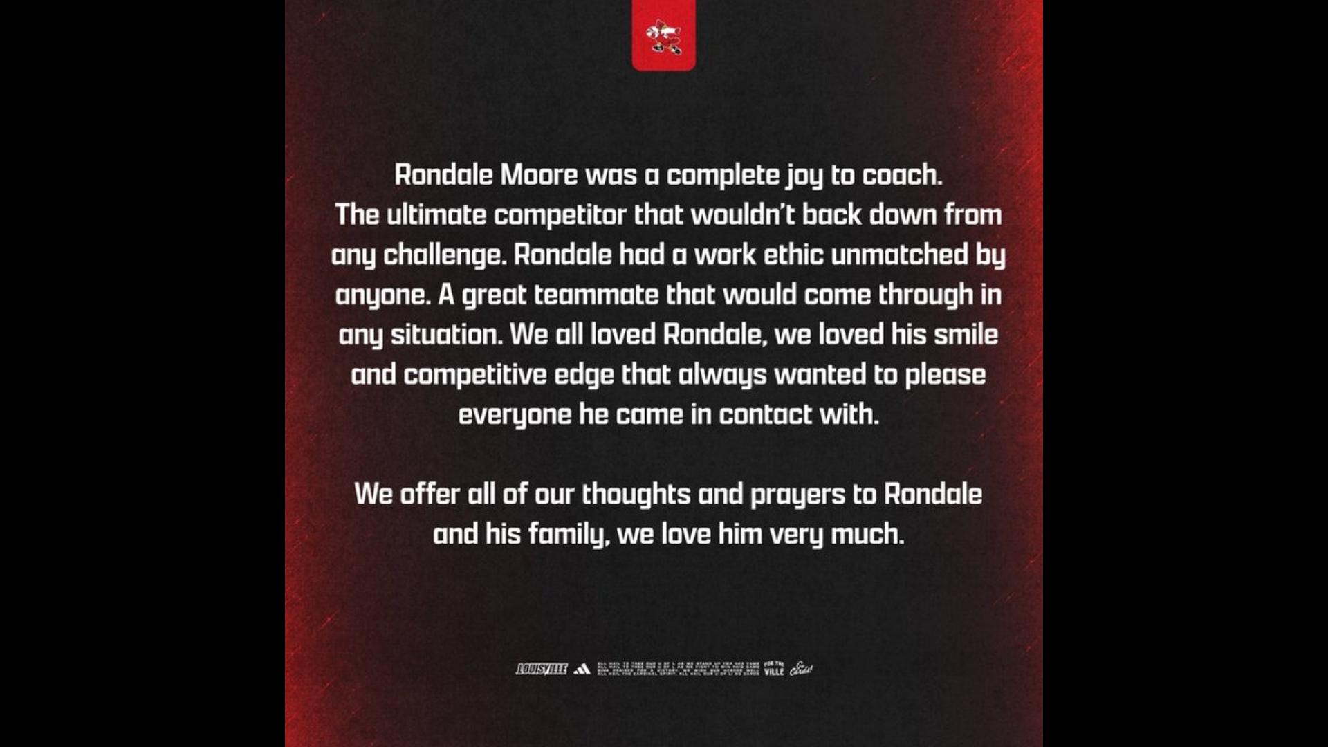 'A complete joy to coach' | Tributes pour in after NFL receiver Rondale ...
