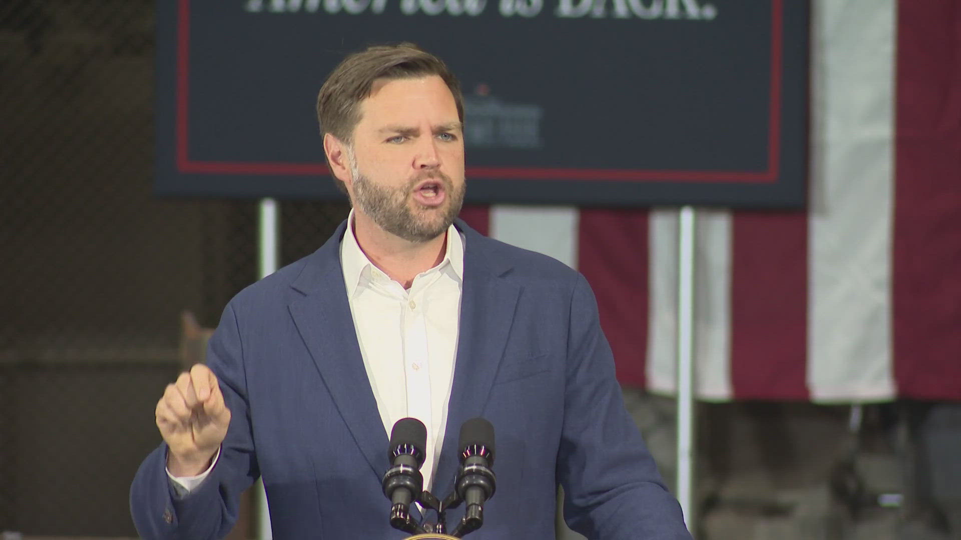 Vice President JD Vance visits steel plant in Canton, Ohio | wtol.com