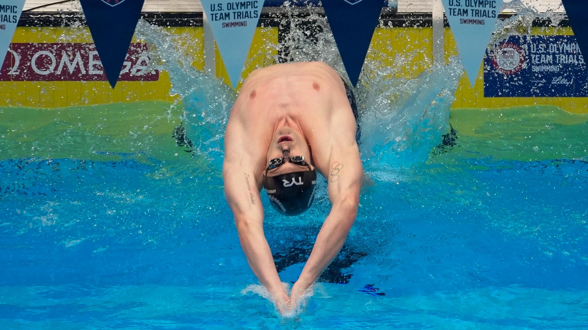 When does Hunter Armstrong swim in the men's 4x100m relay final? | wtol.com