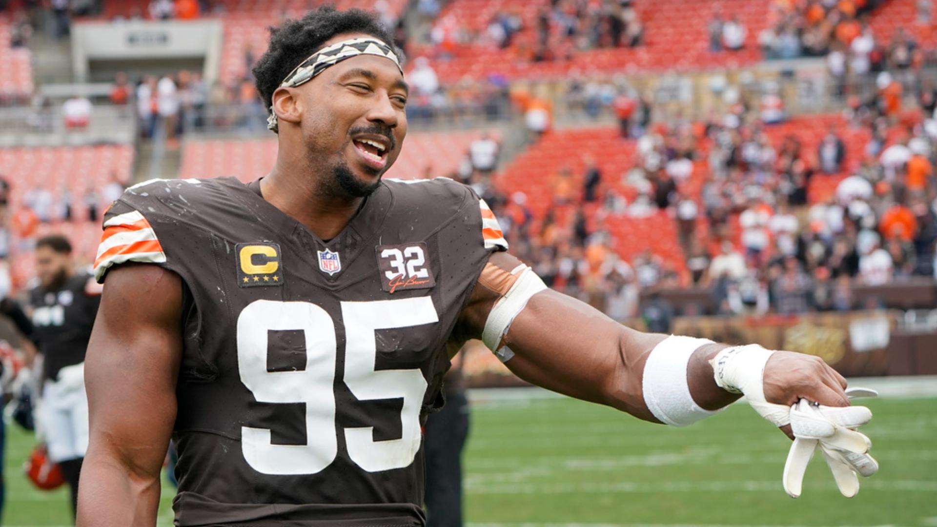 Why Myles Garrett changed his mind and re-signed with the Cleveland Browns | wtol.com