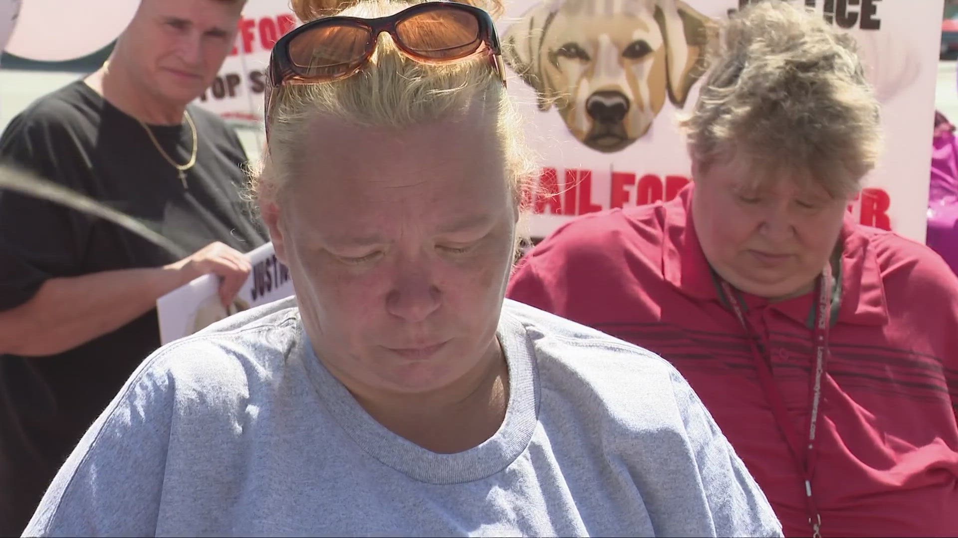 Justice for Dixie rally in Lorain after officer shoots family dog ...