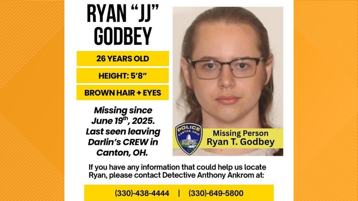 Canton: Missing 26-year-old Ryan Godbey | wtol.com