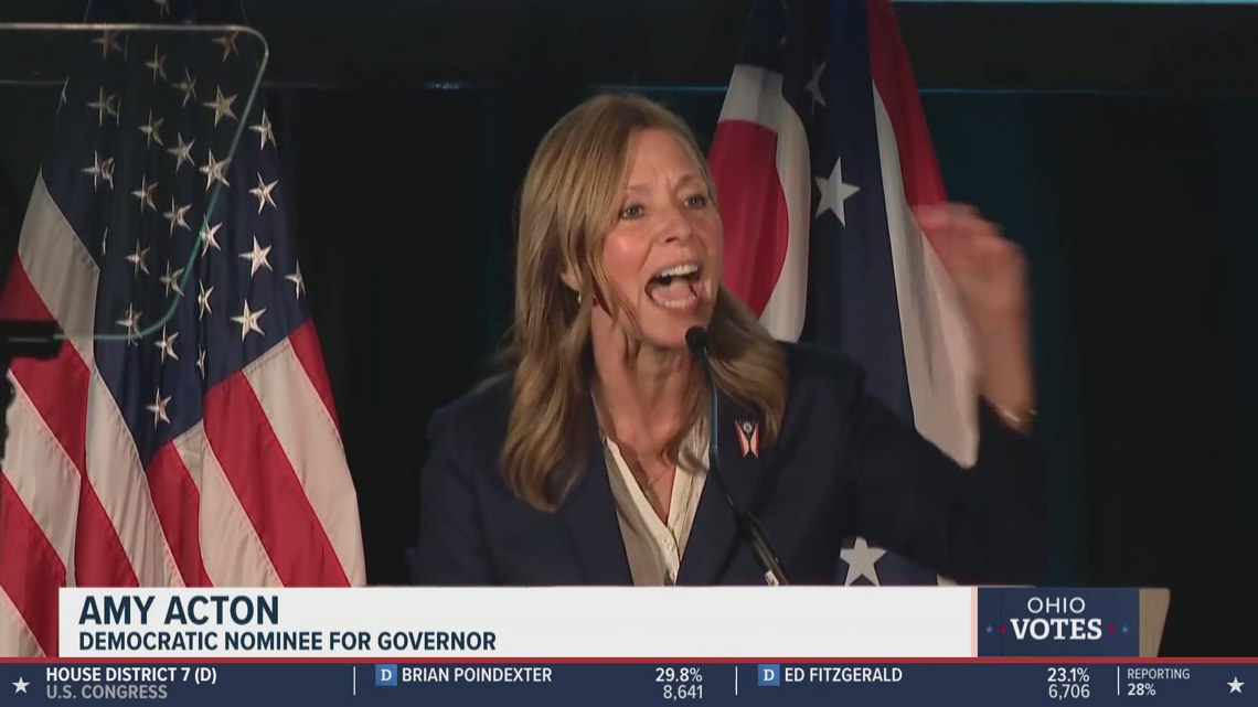 Dr. Amy Acton claims Democratic nomination for Ohio governor, setting ...