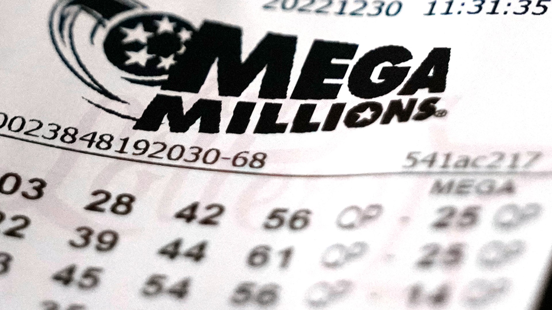 Winning Mega Millions numbers for the $862 million jackpot on December 20, 2024 | wtol.com