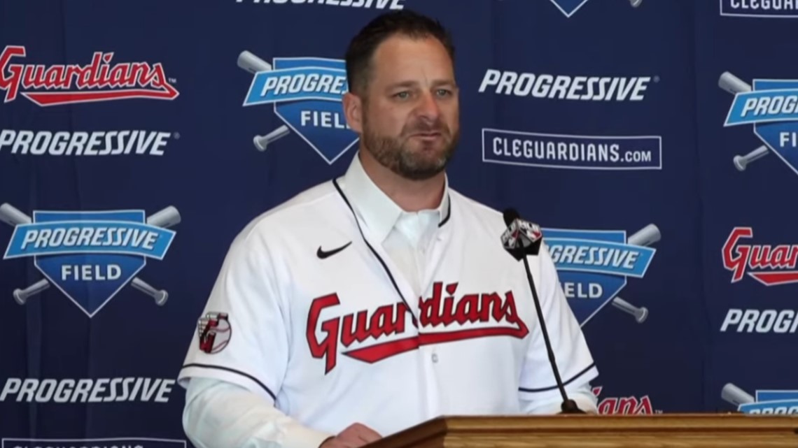 Cleveland Guardians introduce Stephen Vogt as team's next manager ...