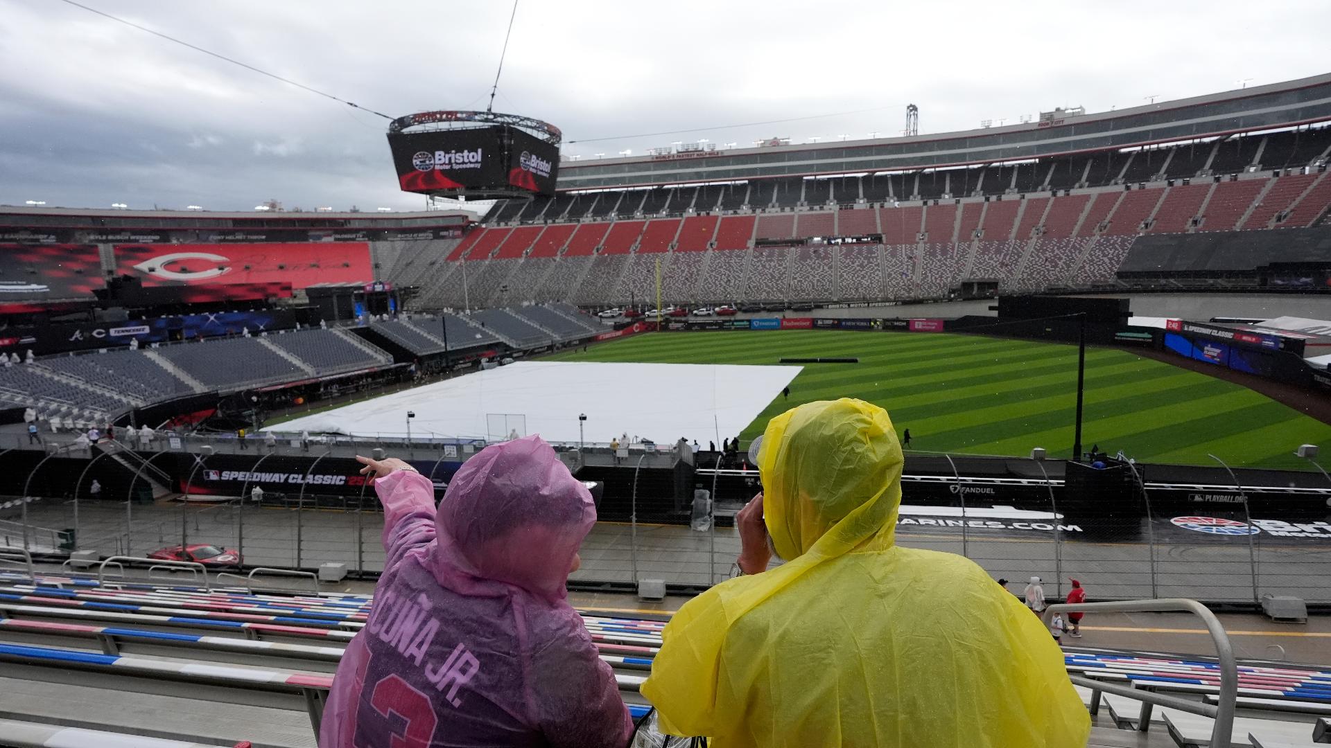 A baseball field in a racetrack? MLB's Speedway Classic at Bristol ...