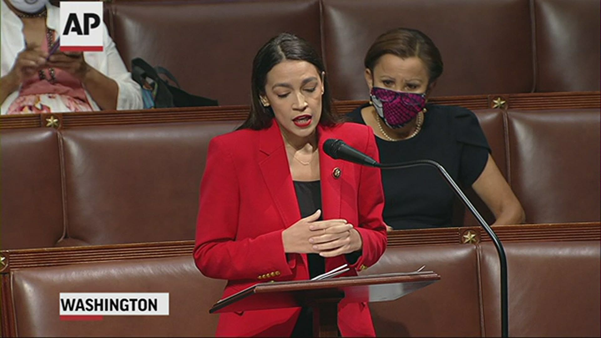 Rep Alexandria Ocasio Cortez Speech Points Out Sexist Behavior