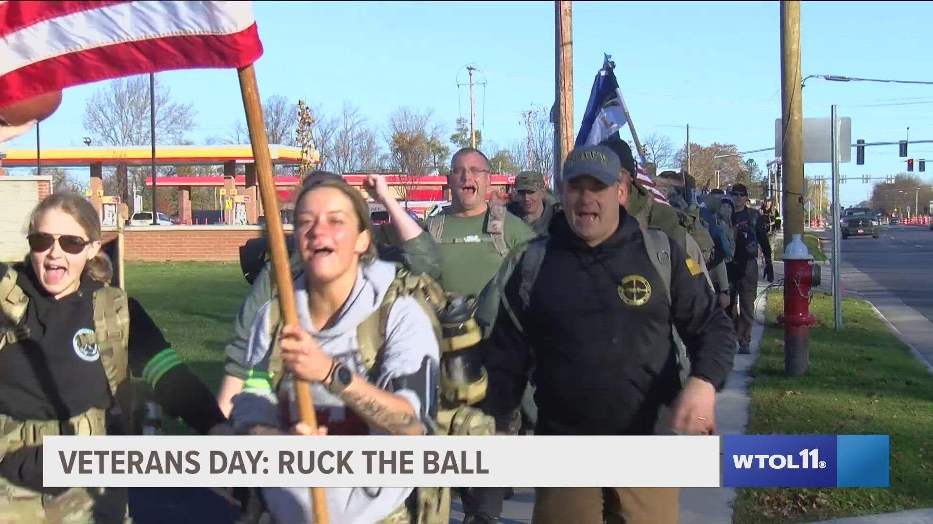 Veteran suicide awareness march goes from UT to BG | wtol.com