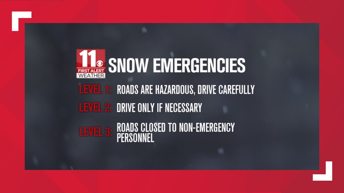 Seneca Co. under Level 1 snow emergency | wtol.com