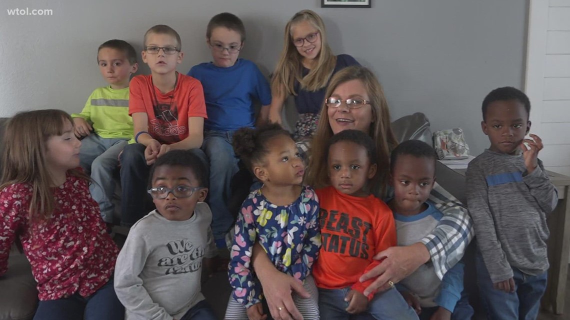Ohio mom of 16 kids discusses importance of adoption, fostering | wtol.com