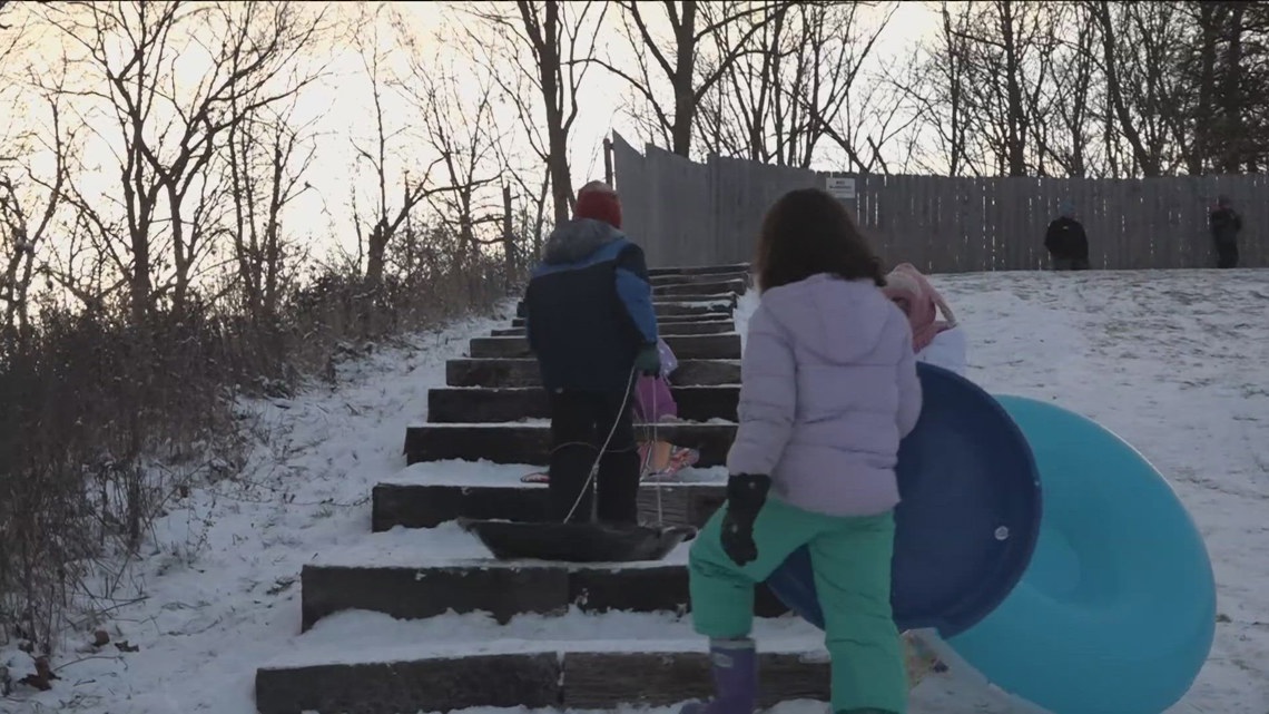 Northwest Ohioans enjoy outdoors during cold. Arctic blast expected ...