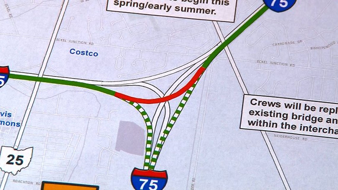 ODOT gives details of I-75/I-475 Interchange rebuild | wtol.com