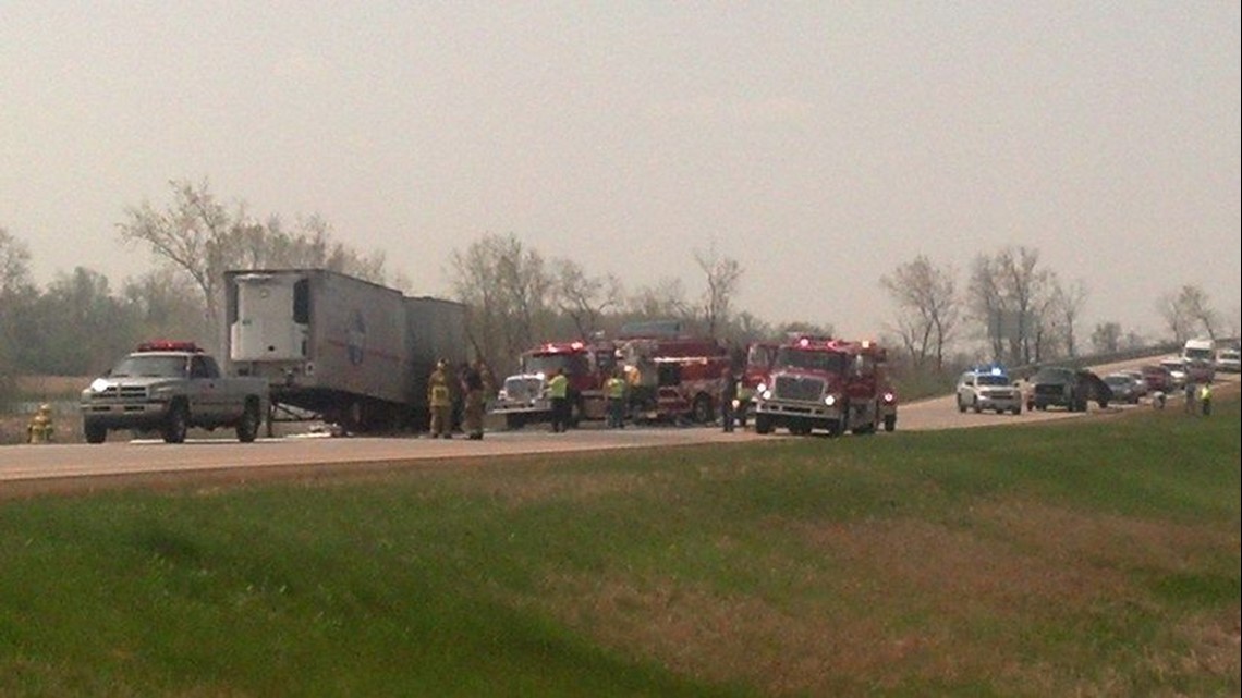 I-75 north back open near Cygnet after semi truck fire | wtol.com