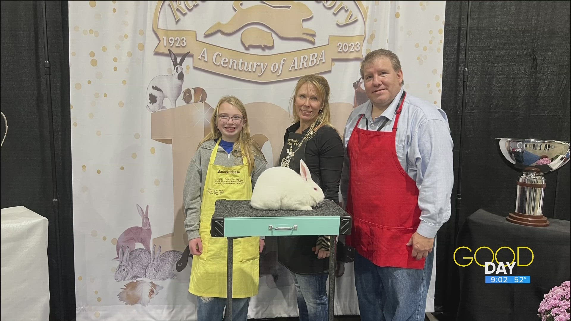 Hopping glad: Wauseon student's rabbit wins best in show at national ...