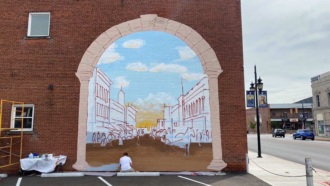 What is that mural in downtown Napoleon. | wtol.com