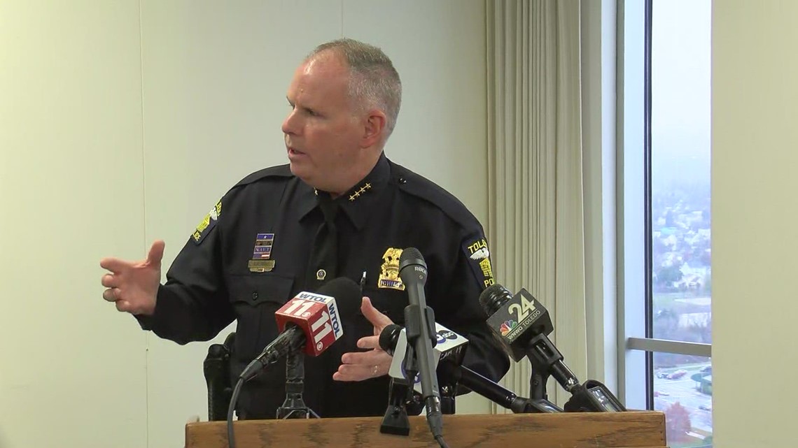 News Conference Toledo City Officials Reveal Body Cam And Dash Cam