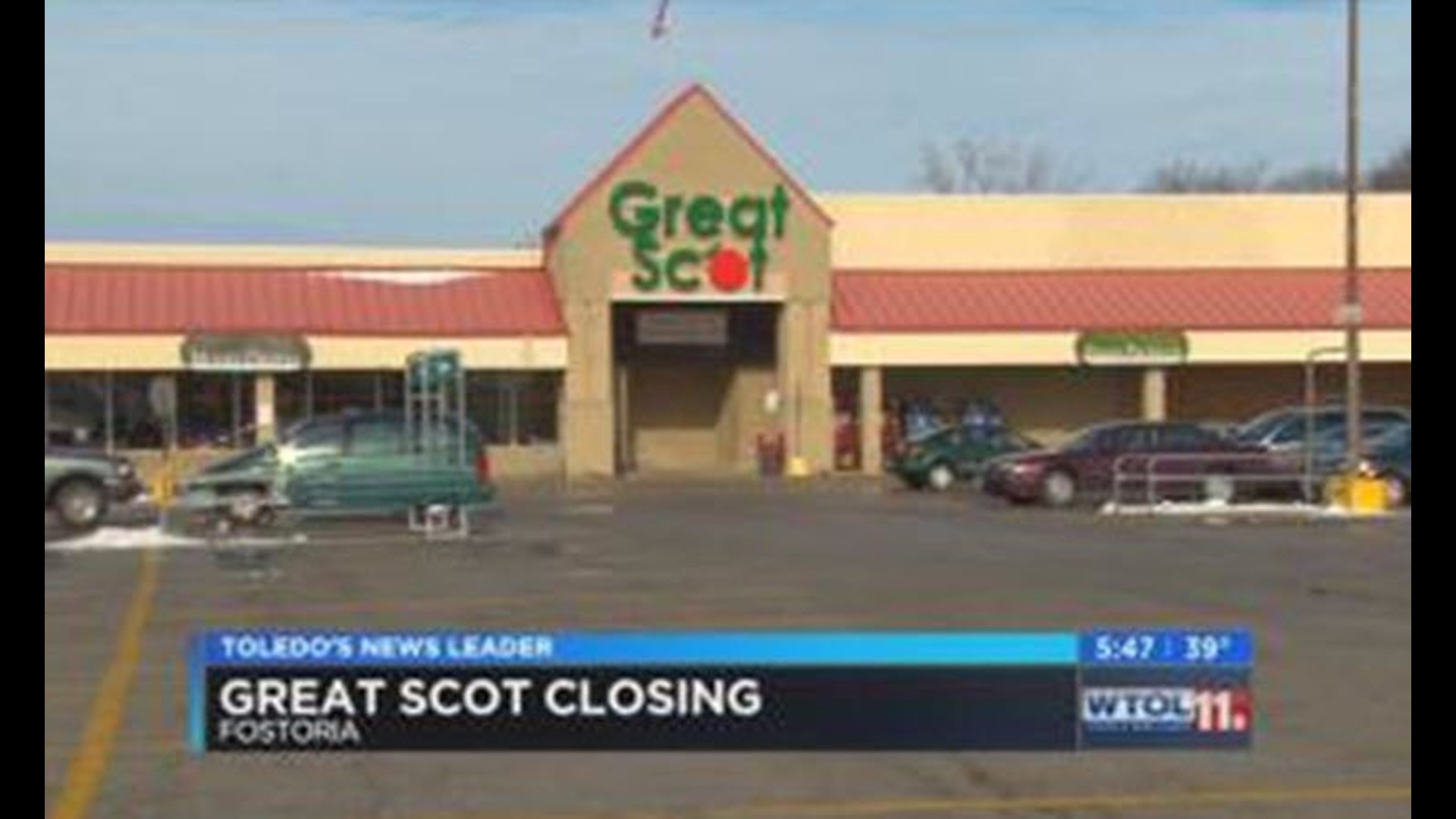 Great Scot grocery store to close in Fostoria | wtol.com