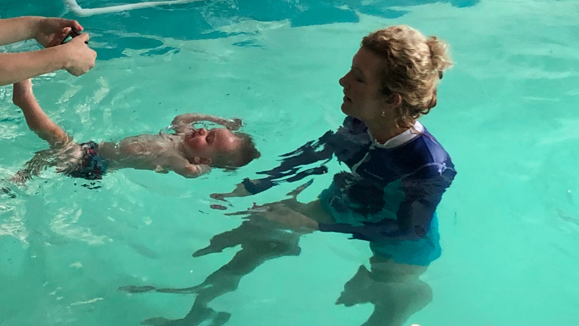 Family Focus: ISR swim lessons teach babies as young as 6 months to ...