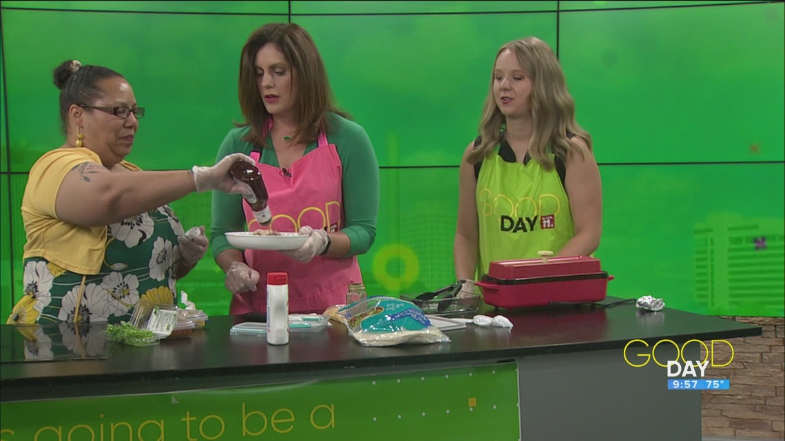 Garbage tacos with cookbook author Cherie Webb, pt. 2 | Good Day on ...