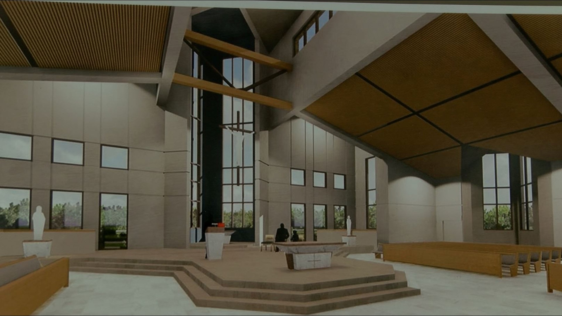 Growing Catholic parish breaks ground on new church building in ...
