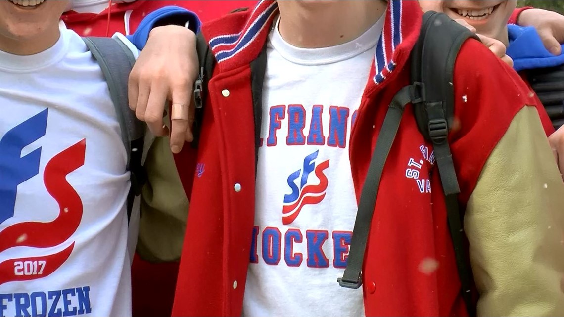 SFS Knights hockey team loses state championship game to St. Ignatius ...