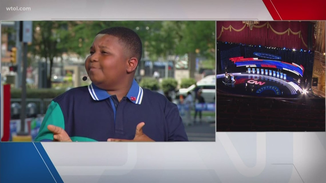 Young local reporter has first CNN appearance | wtol.com